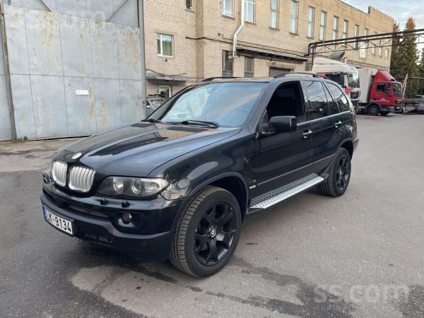 Black BMW X5 2006 in Riga, with an engine capacity of 3.00 L and mileage of 0 thousand km for 5800 €, photo 10 on AUTOMOTO.COM.LV