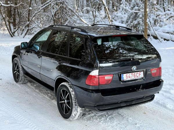 Black BMW X5 2006 in Vilnius, with an engine capacity of 2.99 L and mileage of 293 thousand km for 5000 €, photo 3 on AUTOMOTO.COM.LV
