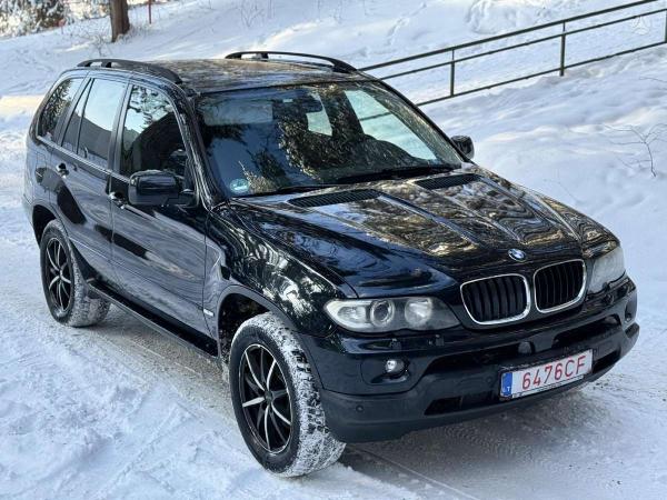 Melns BMW X5 2006 Viļņa, ar dzinēja tilpumu 3.00 L un nobraukumu 288 tūkst. km par 4900 €, foto 1 vietnē AUTOMOTO.COM.LV