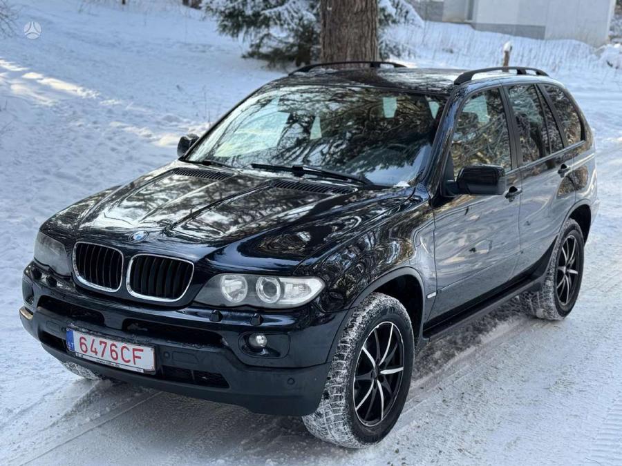 Melns BMW X5 2006 Viļņa, ar dzinēja tilpumu 3.00 L un nobraukumu 288 tūkst. km par 4900 €, foto 2 vietnē AUTOMOTO.COM.LV