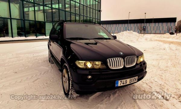 Melns BMW X5 2006 Tallina, ar dzinēja tilpumu 3.00 L un nobraukumu 0 tūkst. km par 6300 €, foto 1 vietnē AUTOMOTO.COM.LV