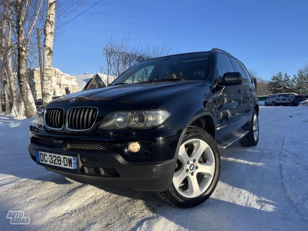 Melns BMW X5 2006 Viļņa, ar dzinēja tilpumu 3.00 L un nobraukumu 272 tūkst. km par 6999 €, foto 1 vietnē AUTOMOTO.COM.LV