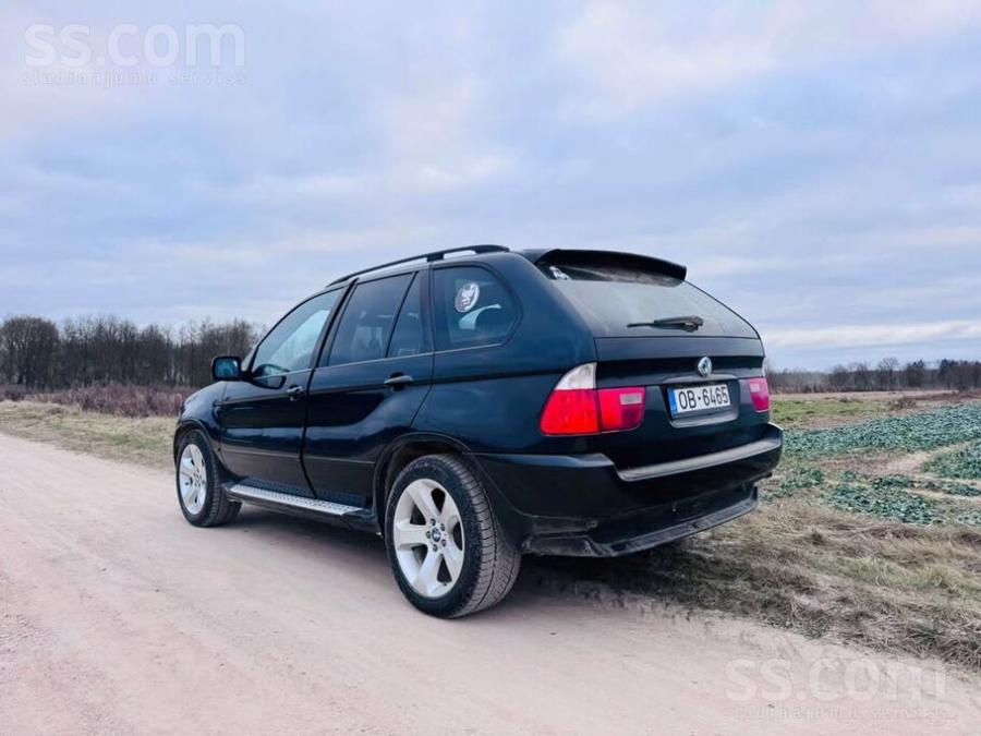 Melns BMW X5 2006 Bauska, ar dzinēja tilpumu 3.00 L un nobraukumu 390 tūkst. km par 6500 €, foto 3 vietnē AUTOMOTO.COM.LV