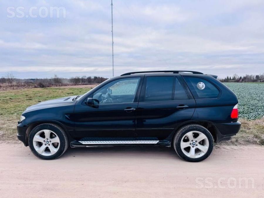 Melns BMW X5 2006 Bauska, ar dzinēja tilpumu 3.00 L un nobraukumu 390 tūkst. km par 6500 €, foto 4 vietnē AUTOMOTO.COM.LV