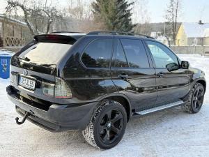 Black BMW X5 2006 in Prienai, with an engine capacity of 2.99 L and mileage of 281 thousand km for 6550 €, photo 5 on AUTOMOTO.COM.LV
