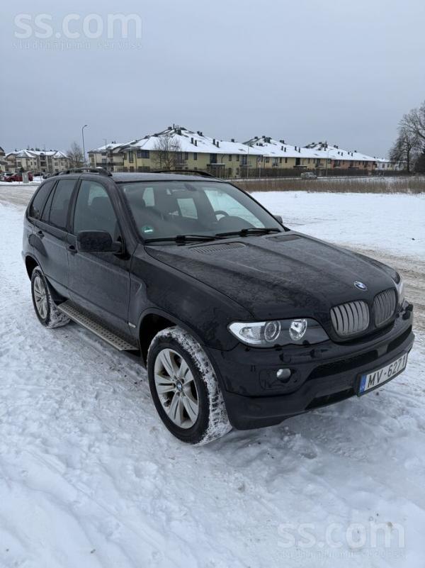 Melns BMW X5 2006 Rīga, ar dzinēja tilpumu 3.00 L un nobraukumu 300 tūkst. km par 7600 €, foto 3 vietnē AUTOMOTO.COM.LV