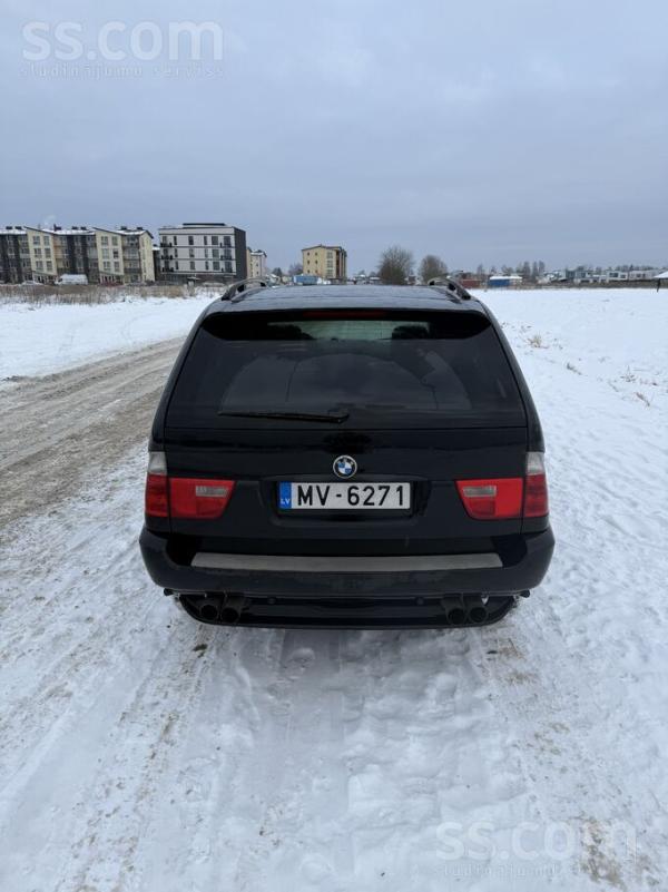 Melns BMW X5 2006 Rīga, ar dzinēja tilpumu 3.00 L un nobraukumu 300 tūkst. km par 7600 €, foto 5 vietnē AUTOMOTO.COM.LV
