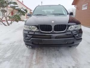 Black BMW X5 2006 in Marijampole, with an engine capacity of 3.00 L and mileage of 373 thousand km for 5500 €, photo  on AUTOMOTO.COM.LV