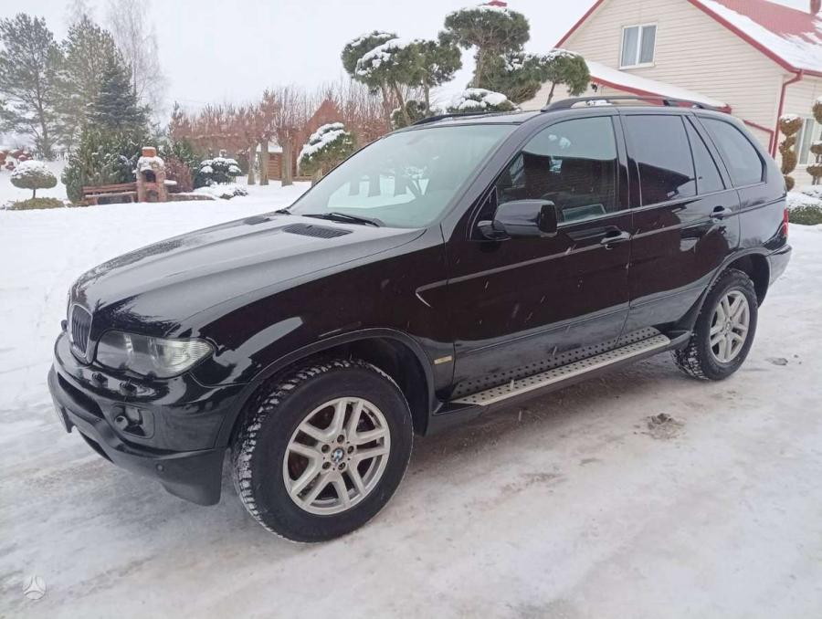 Melns BMW X5 2006 Marijampole, ar dzinēja tilpumu 3.00 L un nobraukumu 373 tūkst. km par 5500 €, foto 5 vietnē AUTOMOTO.COM.LV