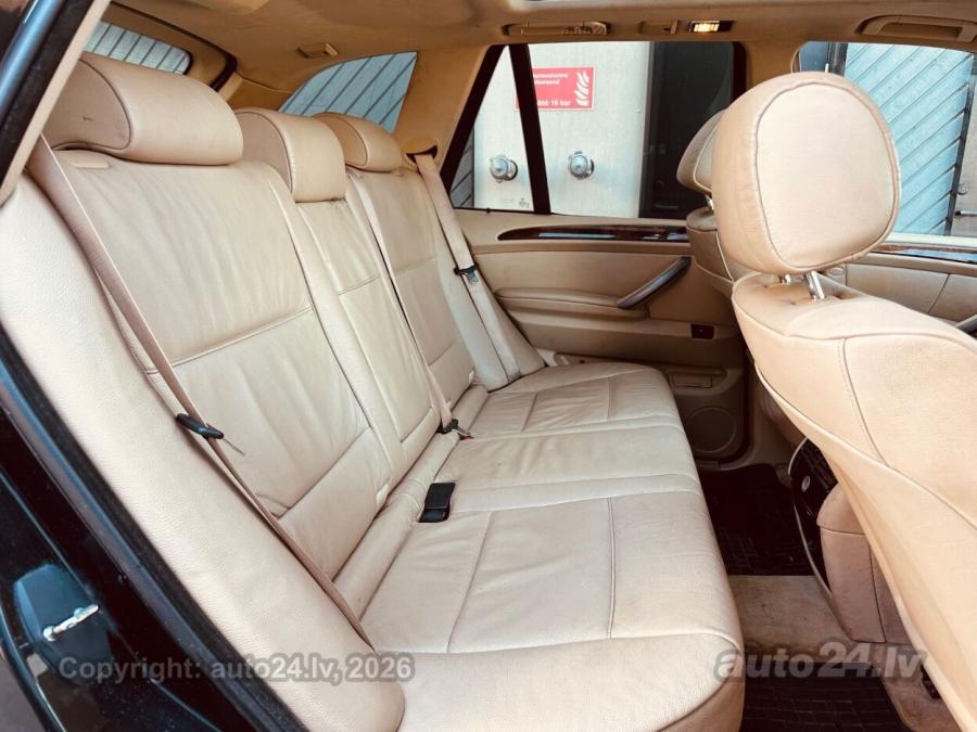 Melns BMW X5 2006 Tartu, ar dzinēja tilpumu 3.00 L un nobraukumu 370 tūkst. km par 4999 €, foto 10 vietnē AUTOMOTO.COM.LV