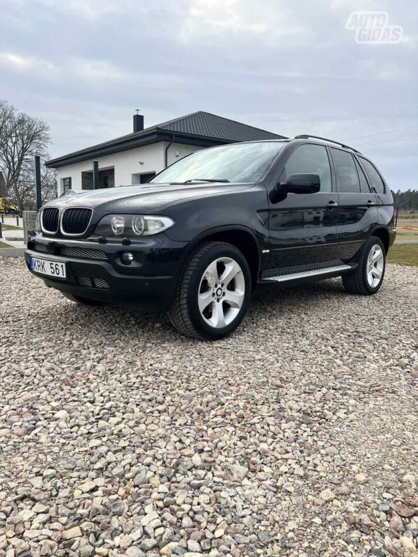 Melns BMW X5 2006 Viļņa, ar dzinēja tilpumu 3.00 L un nobraukumu 306 tūkst. km par 6900 €, foto 2 vietnē AUTOMOTO.COM.LV