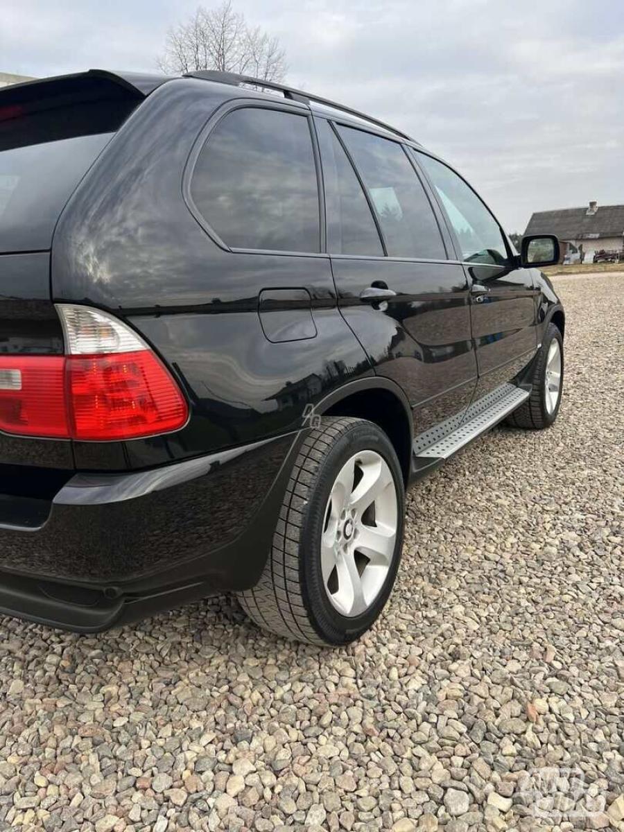 Melns BMW X5 2006 Viļņa, ar dzinēja tilpumu 3.00 L un nobraukumu 306 tūkst. km par 6900 €, foto 3 vietnē AUTOMOTO.COM.LV