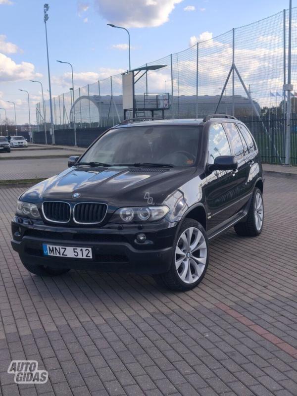 Melns BMW X5 2006 Jonava, ar dzinēja tilpumu 3.00 L un nobraukumu 337 tūkst. km par 5500 €, foto 1 vietnē AUTOMOTO.COM.LV