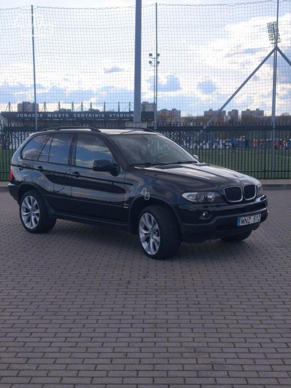 Melns BMW X5 2006 Jonava, ar dzinēja tilpumu 3.00 L un nobraukumu 337 tūkst. km par 5500 €, foto 5 vietnē AUTOMOTO.COM.LV