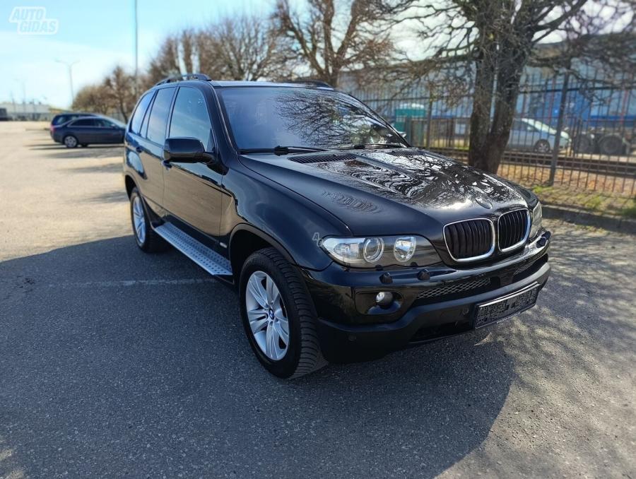 Melns BMW X5 2006 Marijampole, ar dzinēja tilpumu 3.00 L un nobraukumu 275 tūkst. km par 6750 €, foto 1 vietnē AUTOMOTO.COM.LV