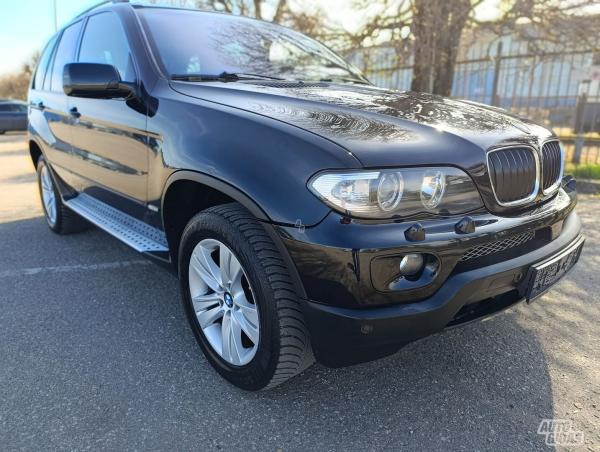 Black BMW X5 2006 in Marijampole, with an engine capacity of 3.00 L and mileage of 275 thousand km for 6750 €, photo 6 on AUTOMOTO.COM.LV