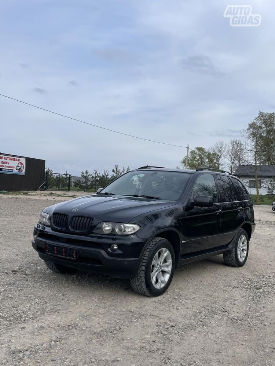 Melns BMW X5 2006 Marijampole, ar dzinēja tilpumu 3.00 L un nobraukumu 380 tūkst. km par 4600 €, foto 1 vietnē AUTOMOTO.COM.LV