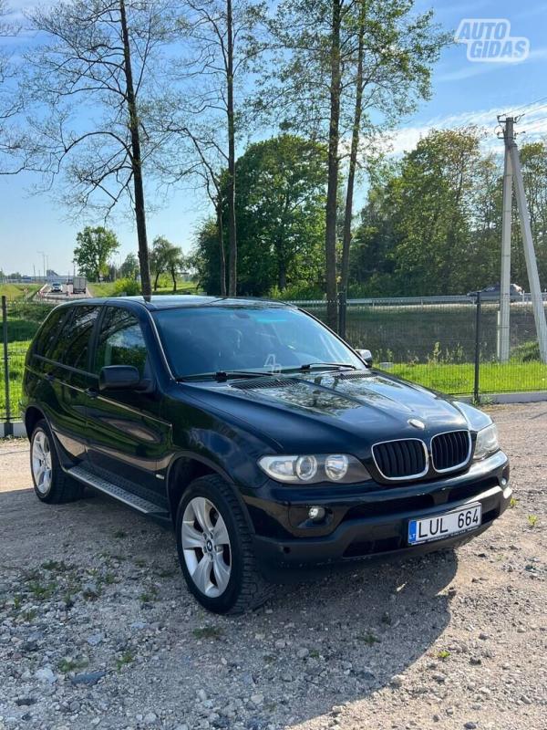 Melns BMW X5 2006 Marijampole, ar dzinēja tilpumu 3.00 L un nobraukumu 340 tūkst. km par 4600 €, foto 1 vietnē AUTOMOTO.COM.LV