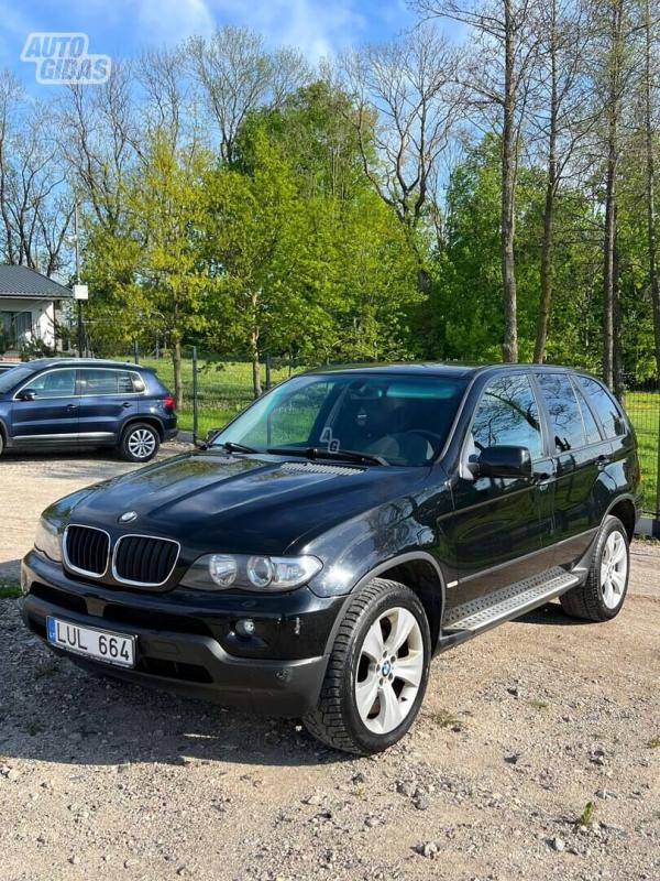 Melns BMW X5 2006 Marijampole, ar dzinēja tilpumu 3.00 L un nobraukumu 340 tūkst. km par 4600 €, foto 2 vietnē AUTOMOTO.COM.LV