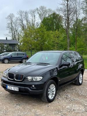 Melns BMW X5 2006 Marijampole, ar dzinēja tilpumu 3.00 L un nobraukumu 350 tūkst. km par 4500 €, foto  vietnē AUTOMOTO.COM.LV