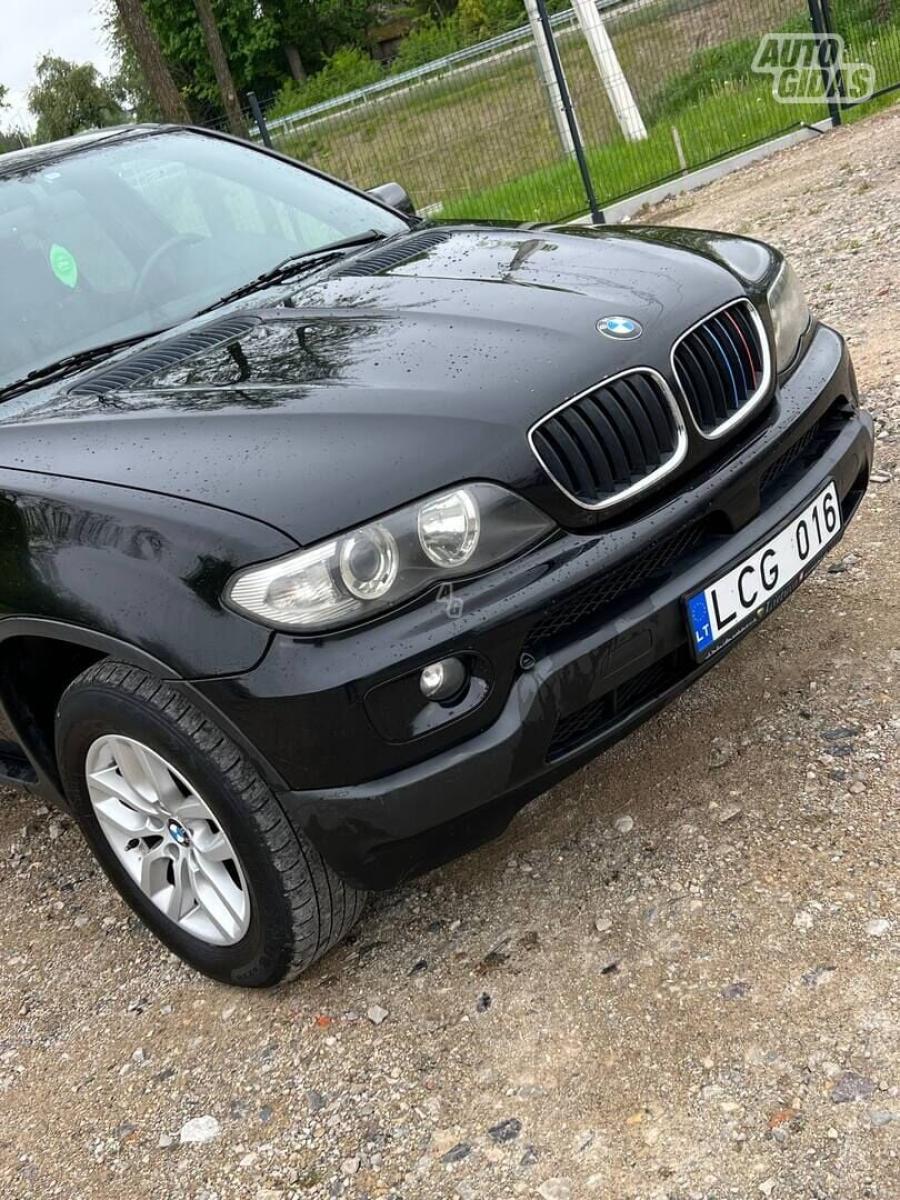 Black BMW X5 2006 in Marijampole, with an engine capacity of 3.00 L and mileage of 350 thousand km for 4500 €, photo 3 on AUTOMOTO.COM.LV