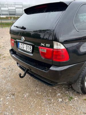 Black BMW X5 2006 in Marijampole, with an engine capacity of 3.00 L and mileage of 350 thousand km for 4500 €, photo 6 on AUTOMOTO.COM.LV