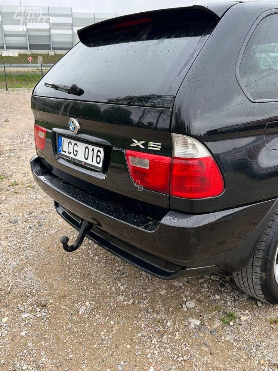 Black BMW X5 2006 in Marijampole, with an engine capacity of 3.00 L and mileage of 350 thousand km for 4500 €, photo 6 on AUTOMOTO.COM.LV