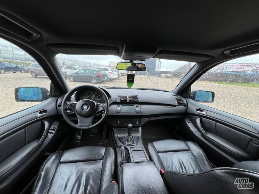 Black BMW X5 2006 in Marijampole, with an engine capacity of 3.00 L and mileage of 350 thousand km for 4500 €, photo 8 on AUTOMOTO.COM.LV