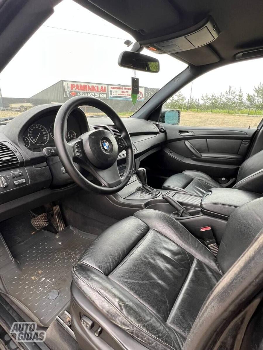 Black BMW X5 2006 in Marijampole, with an engine capacity of 3.00 L and mileage of 350 thousand km for 4500 €, photo 9 on AUTOMOTO.COM.LV