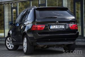 Черный БМВ Х5 2006 в Тукумс, объемом двигателя 3.00 л и пробегом 0 тыс. км за 7300 €, фото 4 на AUTOMOTO.COM.LV