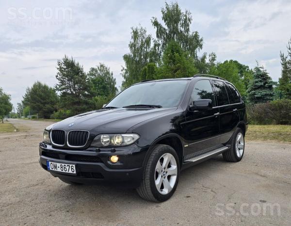 Melns BMW X5 2006 Jelgava, ar dzinēja tilpumu 3.00 L un nobraukumu 187 tūkst. km par 6900 €, foto 1 vietnē AUTOMOTO.COM.LV
