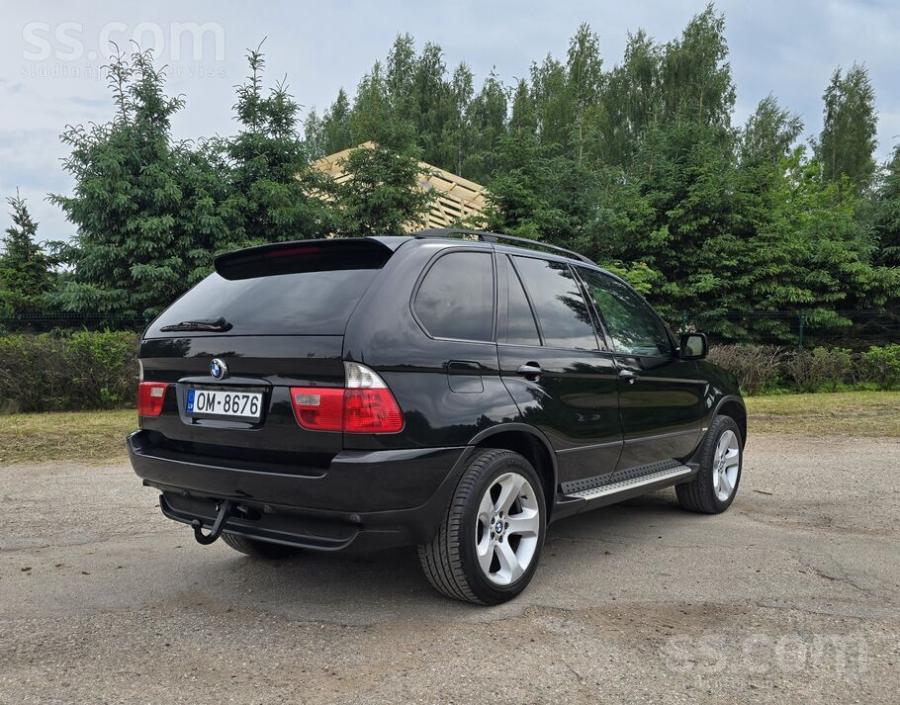 Melns BMW X5 2006 Jelgava, ar dzinēja tilpumu 3.00 L un nobraukumu 187 tūkst. km par 6900 €, foto 5 vietnē AUTOMOTO.COM.LV