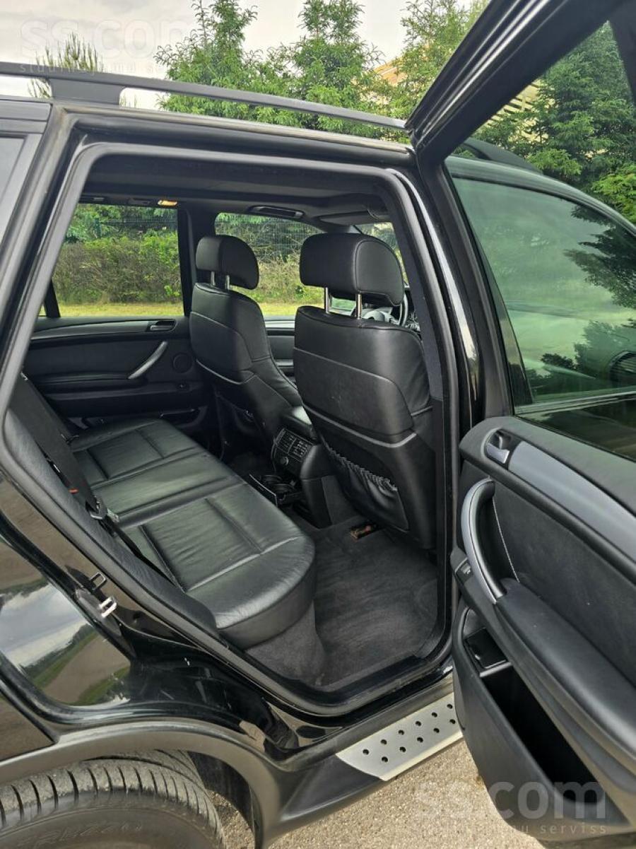 Melns BMW X5 2006 Jelgava, ar dzinēja tilpumu 3.00 L un nobraukumu 187 tūkst. km par 6900 €, foto 10 vietnē AUTOMOTO.COM.LV