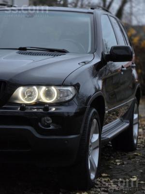 Черный БМВ Х5 2006 в Даугавпилс, объемом двигателя 3.00 л и пробегом 174 тыс. км за 10300 €, фото  на AUTOMOTO.COM.LV