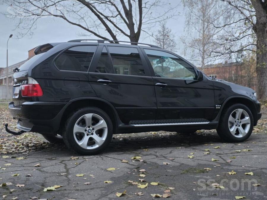 Melns BMW X5 2006 Daugavpils, ar dzinēja tilpumu 3.00 L un nobraukumu 174 tūkst. km par 10300 €, foto 5 vietnē AUTOMOTO.COM.LV