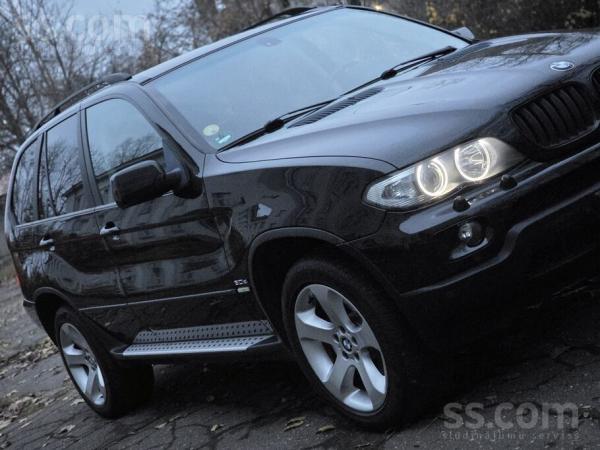 Melns BMW X5 2006 Daugavpils, ar dzinēja tilpumu 3.00 L un nobraukumu 174 tūkst. km par 10300 €, foto 6 vietnē AUTOMOTO.COM.LV
