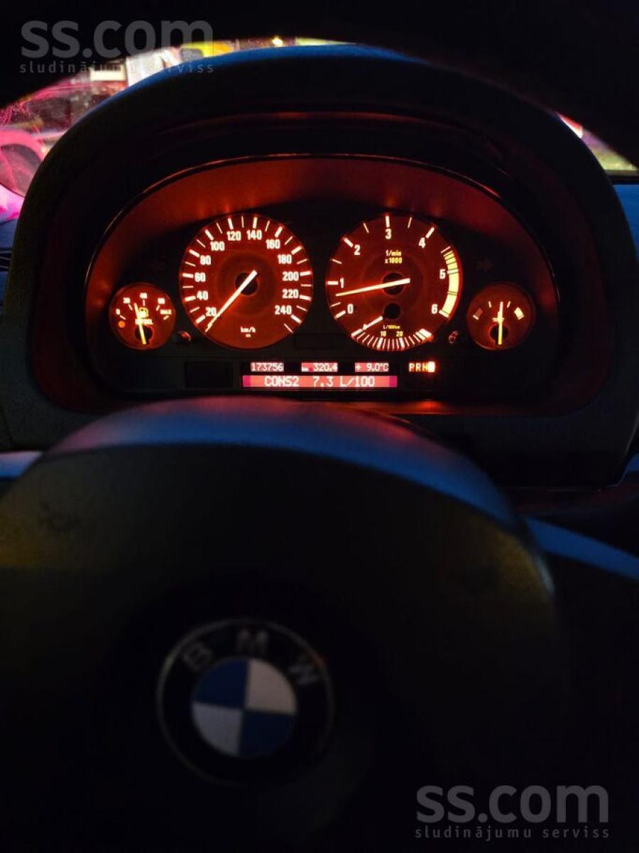 Melns BMW X5 2006 Daugavpils, ar dzinēja tilpumu 3.00 L un nobraukumu 174 tūkst. km par 10300 €, foto 10 vietnē AUTOMOTO.COM.LV