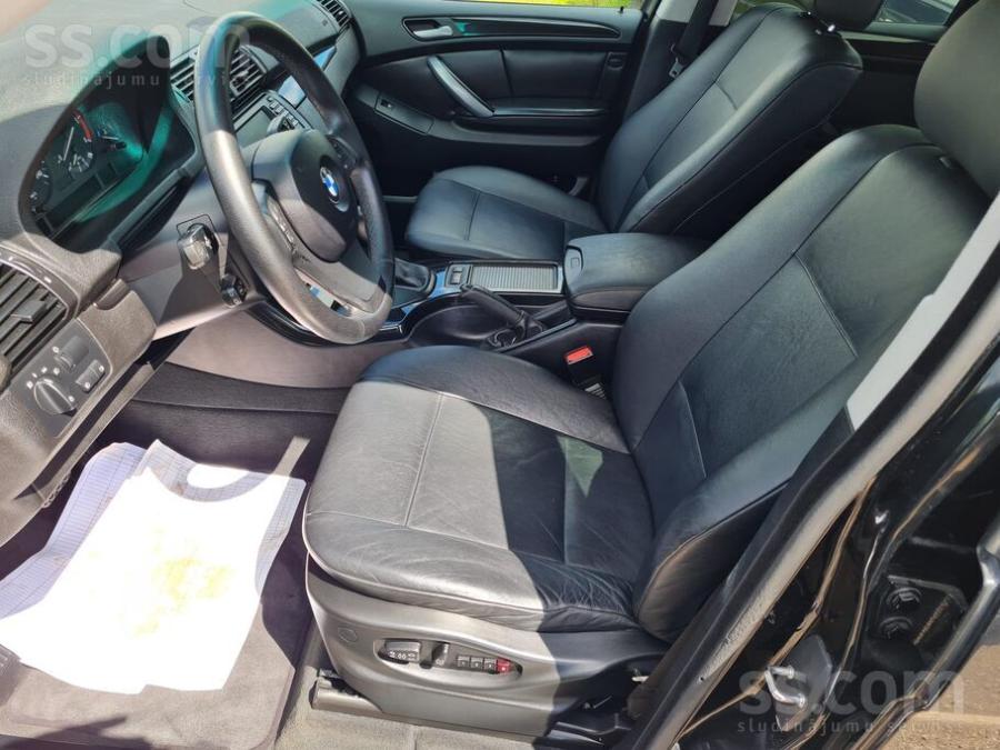 Melns BMW X5 2006 Daugavpils, ar dzinēja tilpumu 3.00 L un nobraukumu 174 tūkst. km par 10300 €, foto 12 vietnē AUTOMOTO.COM.LV