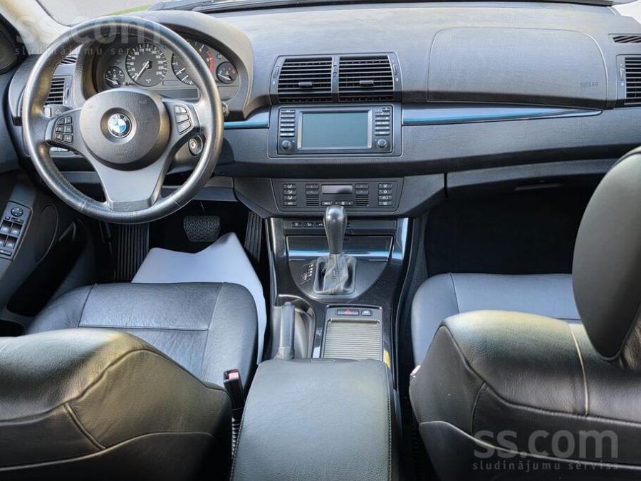 Melns BMW X5 2006 Daugavpils, ar dzinēja tilpumu 3.00 L un nobraukumu 174 tūkst. km par 10300 €, foto 13 vietnē AUTOMOTO.COM.LV