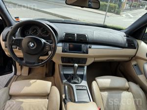 Black BMW X5 2006 in Riga, with an engine capacity of 3.00 L and mileage of 347 thousand km for 4100 €, photo 15 on AUTOMOTO.COM.LV