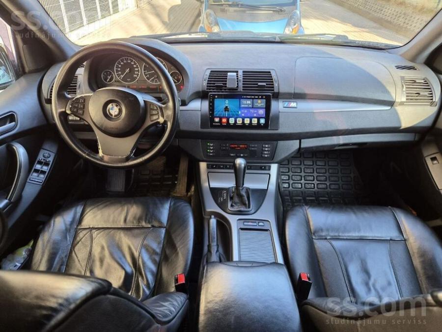 Melns BMW X5 2006 Rīga, ar dzinēja tilpumu 4.40 L un nobraukumu 252 tūkst. km par 5800 €, foto 8 vietnē AUTOMOTO.COM.LV