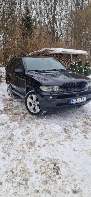 Melns BMW X5 2006 Valmiera, ar dzinēja tilpumu 3.00 L un nobraukumu 301 tūkst. km par 6000 €, foto  vietnē AUTOMOTO.COM.LV
