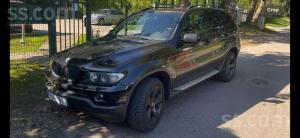 Black BMW X5 2006 in Riga, with an engine capacity of 3.00 L and mileage of 330 thousand km for 6400 €, photo  on AUTOMOTO.COM.LV