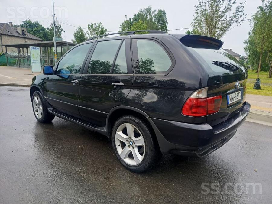 Черный БМВ Х5 2006 в Рига, объемом двигателя 3.00 л и пробегом 413 тыс. км за 4490 €, фото 5 на AUTOMOTO.COM.LV