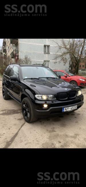Черный БМВ Х5 2006 в Рига, объемом двигателя 3.00 л и пробегом 415 тыс. км за 5400 €, фото  на AUTOMOTO.COM.LV