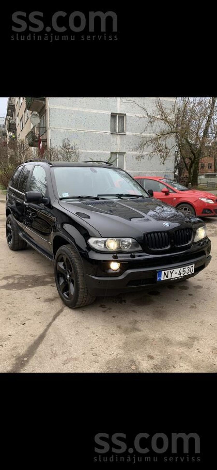 Melns BMW X5 2006 Rīga, ar dzinēja tilpumu 3.00 L un nobraukumu 415 tūkst. km par 5400 €, foto 1 vietnē AUTOMOTO.COM.LV