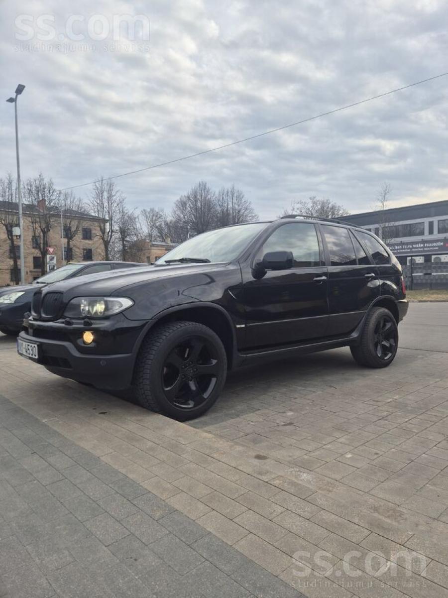 Melns BMW X5 2006 Rīga, ar dzinēja tilpumu 3.00 L un nobraukumu 415 tūkst. km par 5400 €, foto 5 vietnē AUTOMOTO.COM.LV