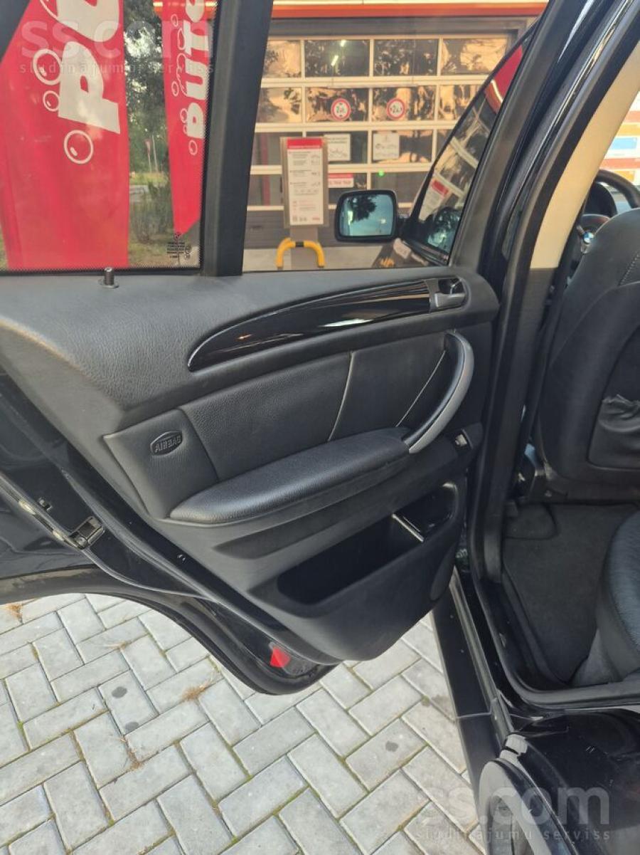 Melns BMW X5 2006 Rīga, ar dzinēja tilpumu 3.00 L un nobraukumu 415 tūkst. km par 5400 €, foto 16 vietnē AUTOMOTO.COM.LV