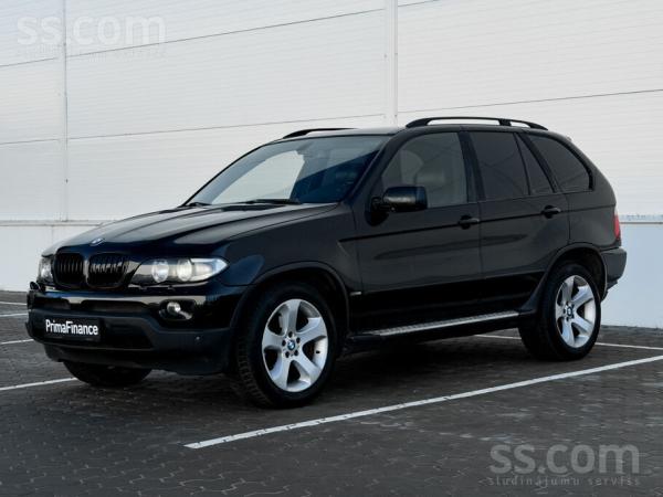 Черный БМВ Х5 2006 в Рига, объемом двигателя 3.00 л и пробегом 0 тыс. км за 5950 €, фото 1 на AUTOMOTO.COM.LV