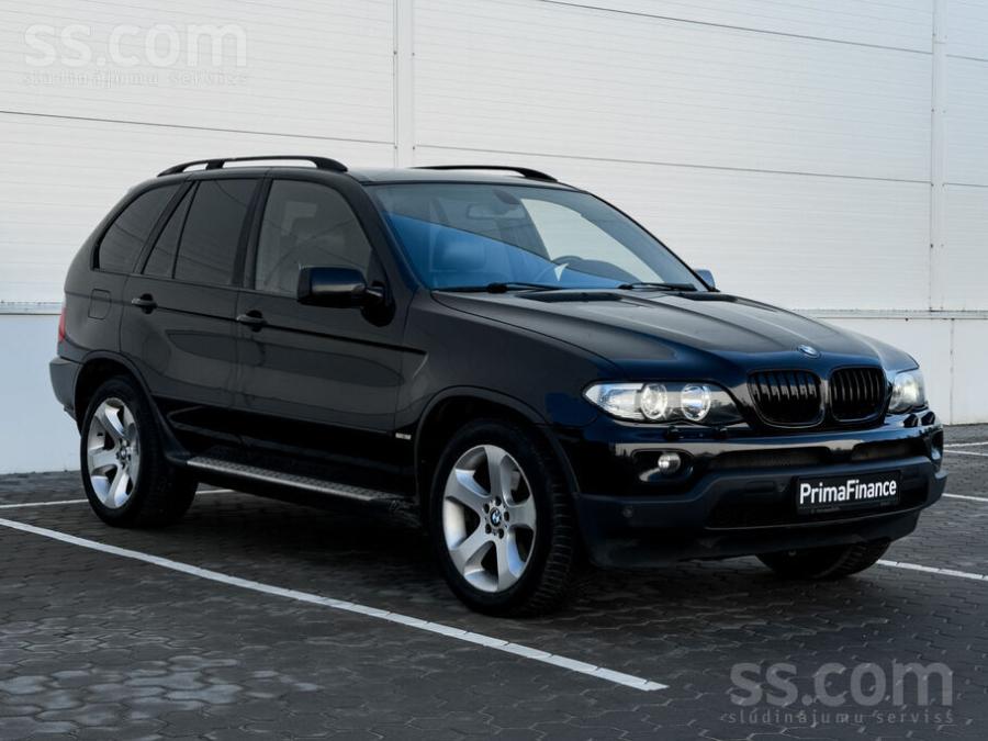 Melns BMW X5 2006 Rīga, ar dzinēja tilpumu 3.00 L un nobraukumu 0 tūkst. km par 5950 €, foto 4 vietnē AUTOMOTO.COM.LV